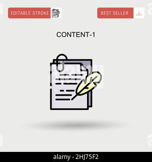 Elearning Simple vector icon. Illustration symbol design template for ...