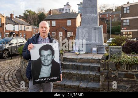 Tony Doherty son of Patrick Doherty who was killed on Bloody Sunday in ...