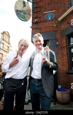 Monty Python blue plaque on site of studios where the TV series was ...