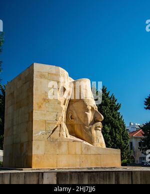 Memorial and Statue of Archbishop Makarios, Cyprus Stock Photo - Alamy