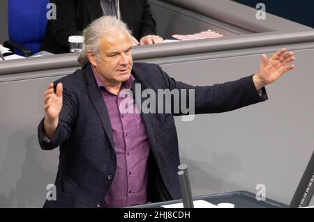 Berlin, Deutschland. 27th Jan, 2022. Hubertus Heil, Federal Minister of ...