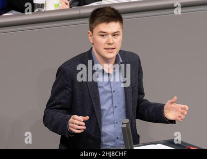 Berlin, Deutschland. 27th Jan, 2022. Hubertus Heil, Federal Minister of ...