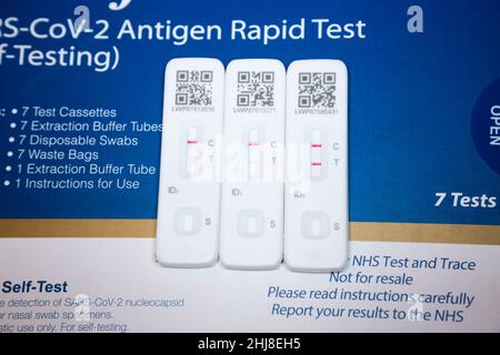 Lateral flow test device. Lateral flow test devices are test kits ...