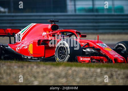 Fiorano Modenese, Italia. 27th Jan, 2022. Driver Charles Leclerc of ...
