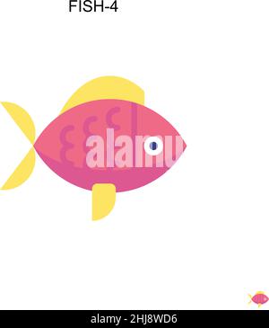 Shrimp Simple vector icon. Modern, simple flat vector illustration for ...