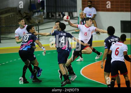 Recife, Brazil. 27th Jan, 2022. Central American Men's Handball ...