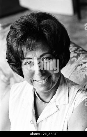 Novelist Roberta Leigh, TV Tycoon feature. 3rd July 1964 Stock Photo ...