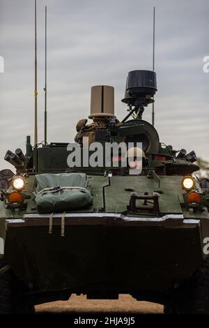 A Light Armored Vehicle-25 (LAV-25) from Charlie Company 1ST Light ...