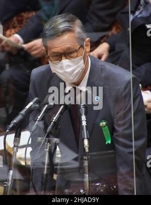 Shigeru Omi, chairman of a government subcommittee on the coronavirus ...