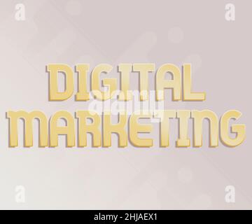 Sign displaying Ppc Campaign. Concept meaning use PPC in order to ...