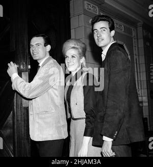 The Springfields in Blackpool. l-r Tom, Dusty and Mike.1st October 1963 ...