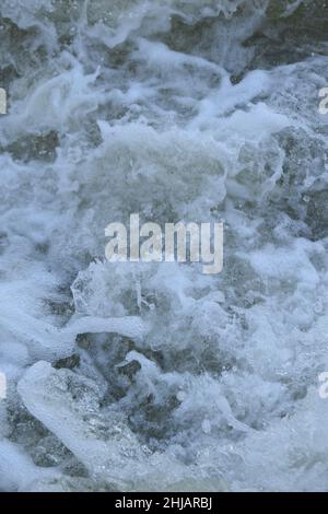 Water flowing on the River Thet at Thetford, Norfolk Stock Photo - Alamy