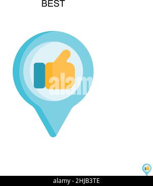 Best seller icon symbol Flat modern web design with reflection and ...