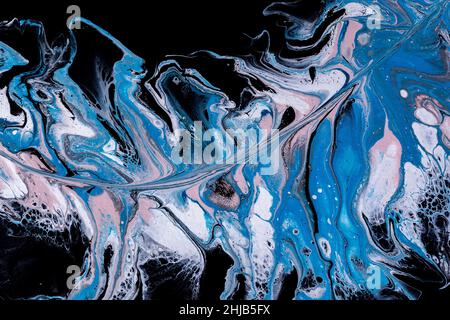 Beautiful fluid art natural luxury painting. Marbleized effect Stock ...