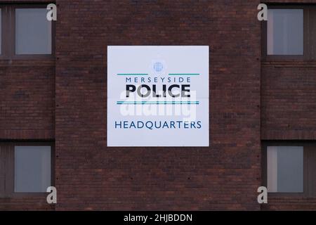 merseyside police headquarters liverpool merseyside england uk Stock ...