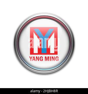 Yang ming logo Stock Photo - Alamy