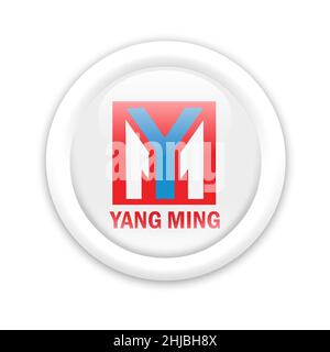 Yang ming logo Stock Photo - Alamy