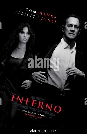 Inferno Year : 2016 USA Director : Ron Howard Tom Hanks, Felicity Jones ...
