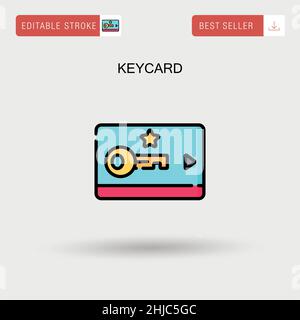 Electronic keycard door lock system with a digital screen is providing ...