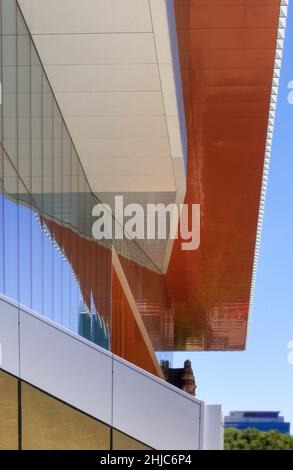 Perth, Australia - WA Museum Boola Bardip by OMA and Hassell Stock ...