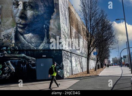 Doncaster January 2022: It maybe the largest singular street art mural ...