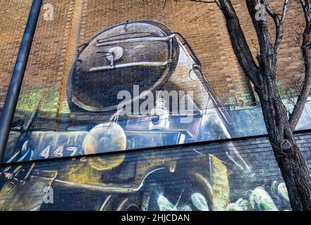 Doncaster January 2022: It maybe the largest singular street art mural ...