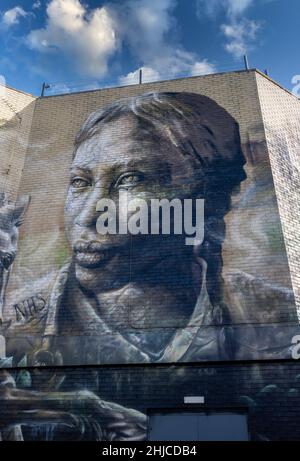 Doncaster January 2022: It maybe the largest singular street art mural ...