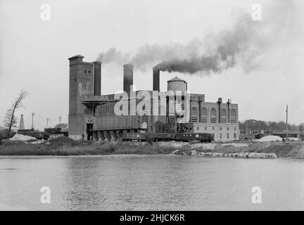 Edison Electric plant [Detroit Edison Company], Detroit, Mich., between ...