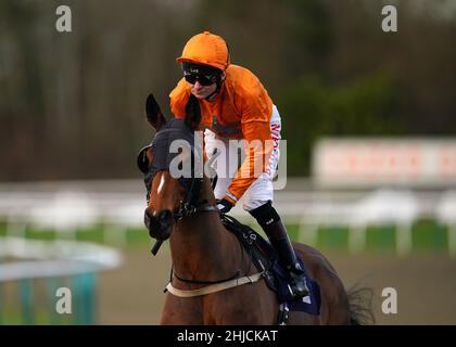 Robert Havlin at Lingfield Park racecourse, Surrey. Picture date ...