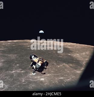 Apollo 11, Lunar Module Ascent, 1969 Stock Photo - Alamy