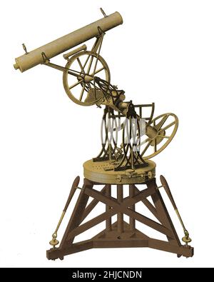 Troughton Equatorial Telescope, 19th century Stock Photo - Alamy