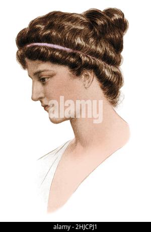 Hypatia of Alexandria, Astronomer and Philosopher Stock Photo - Alamy