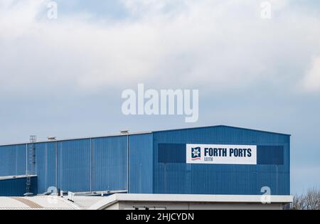 The Big Blue Shed, Forth Ports, due to become First Stage Studios film ...