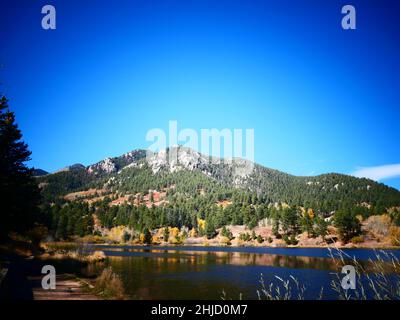 San Isabel Lake, Rye, Colorado Stock Photo - Alamy