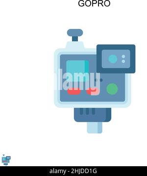 gopro vector icon modern illustration Stock Vector Image & Art - Alamy