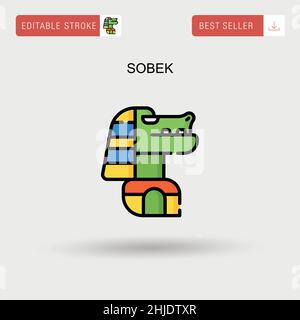 Egypt sobek Stock Vector Image & Art - Alamy