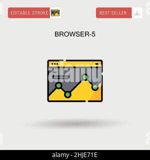 3D Browser Window with Web Page Isolated. Render Operating System User Interface, GUI. Computer ...