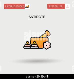 healthcare vaccine vial cartoon vector illustration Stock Vector Image ...