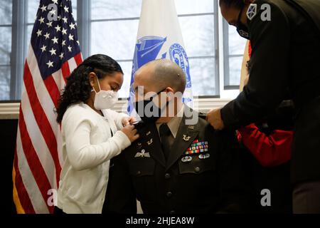 FORT KNOX, Kentucky — (from left) Maj. Gen. John Evans Jr., commanding general of U.S. Army ...