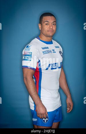 Wakefield, England - 25 January 2022 - Wakefield Trinity's Jordan ...