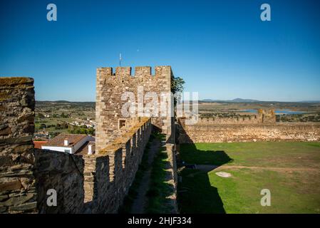 the Castelo de Terena in the Village of Terena in Alentejo in Portugal ...