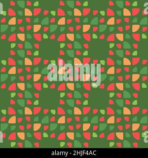 Simple semicircular geometric shapes will decorate any surface or thing ...