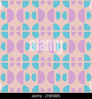 Simple semicircular geometric shapes will decorate any surface or thing ...