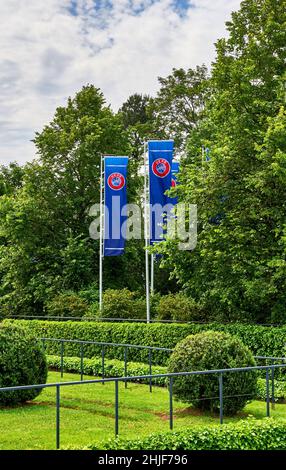 UEFA headquarters in Nyon, Switzerland Stock Photo - Alamy