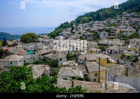 Potamia, Thassos, Greece - Mountain village Potamia on the island of ...
