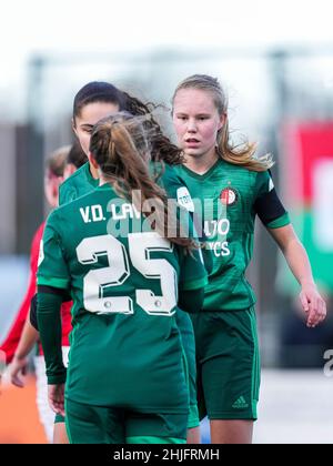 Haarlem - Robine de Ridder of Feyenoord V1 during the match between DSS ...