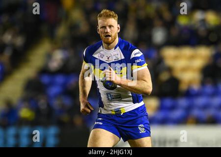 Joe Bullock #15 of Warrington Wolves in action Stock Photo - Alamy