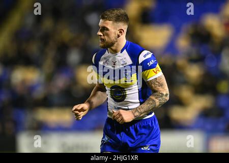 Connor Wrench #23 of Warrington Wolves scores his try Stock Photo - Alamy