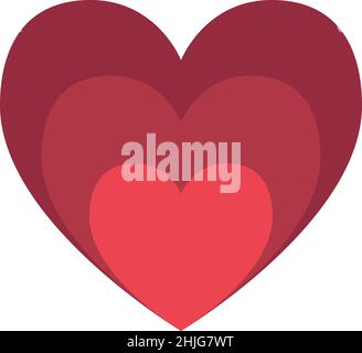 Growing Heart Outline Icon Vector Stock Vector Image & Art - Alamy