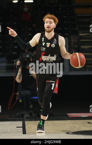 Niccolo Mannion the Italian championship Basket A1 2025-2026 match ...